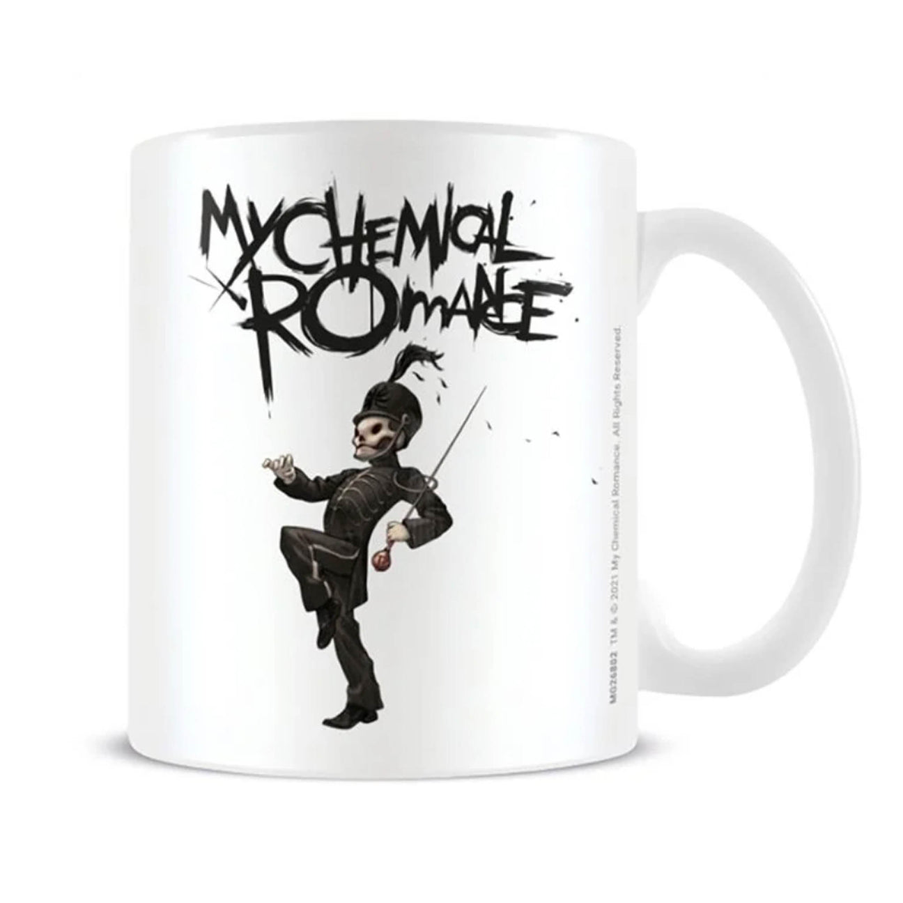My Chemical Romance boxed Coffee Mug ad Keychain featuring The Black P ...