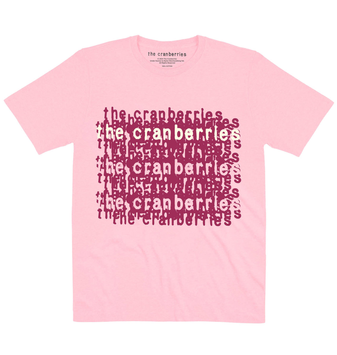 The Cranberries | Logo Repeat | Official Artist T-shirt – HeyRusty