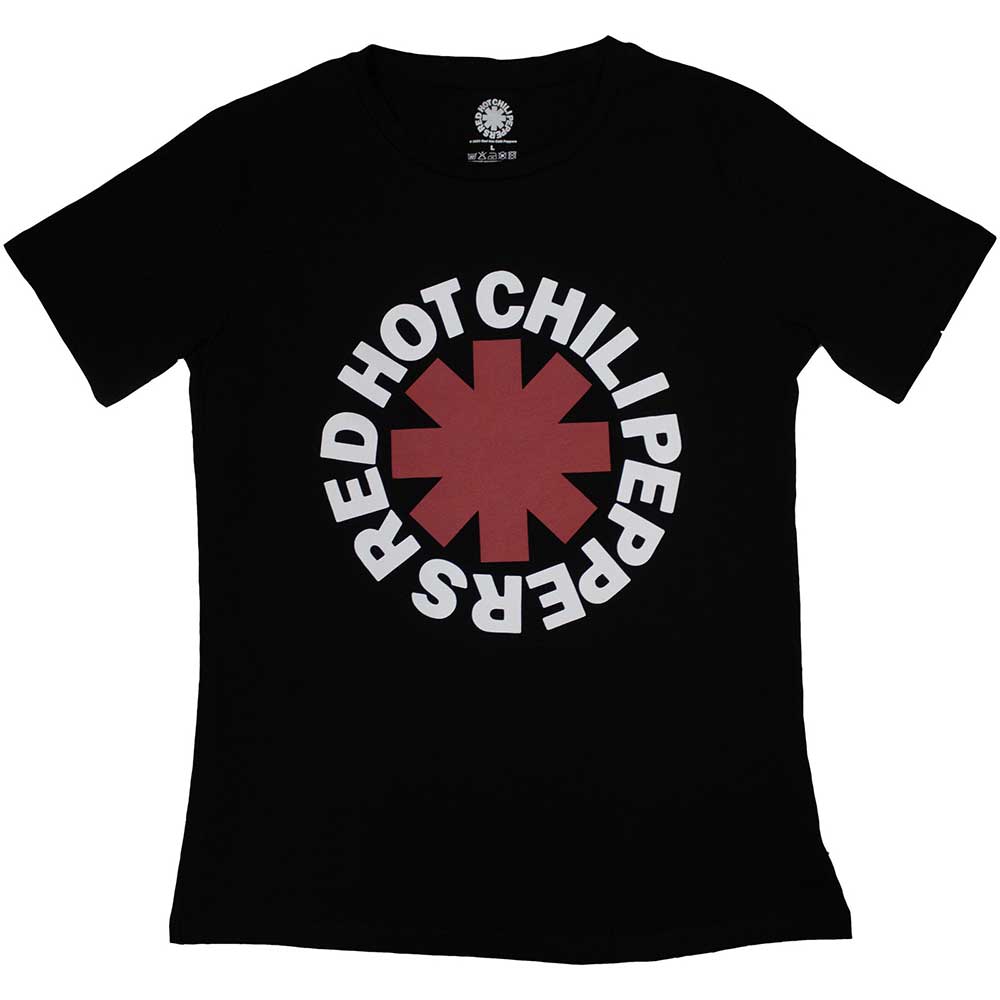 Red Hot Chili Peppers | Official Band Ladies T-Shirt | Classic Asteris ...